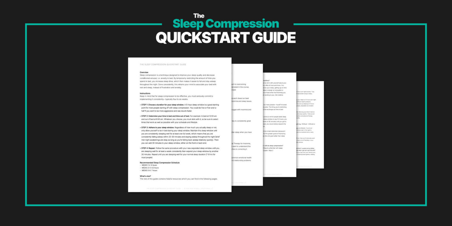 Sleep Compression - Nick Wignall